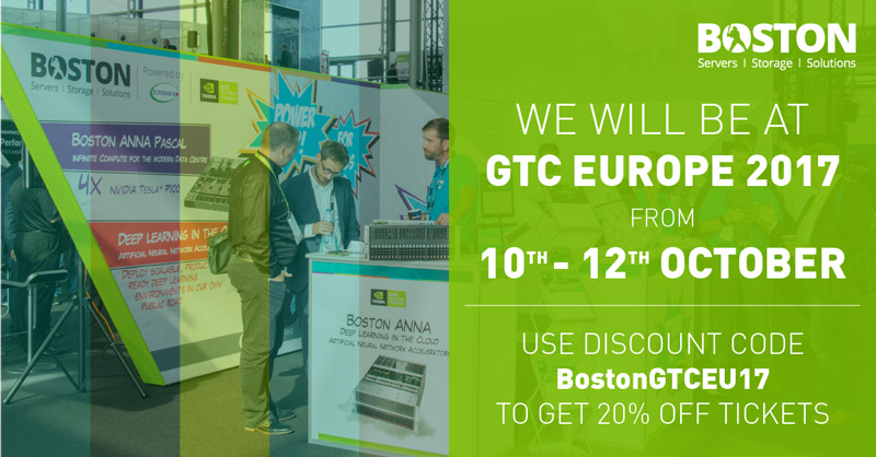 Join us at GTC Munich and save 20% on your ticket price