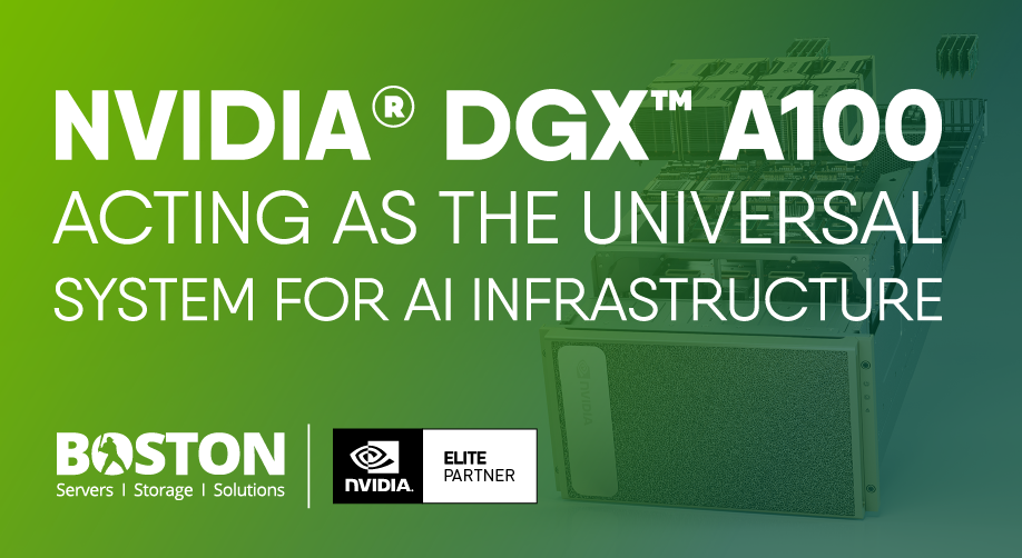 NVIDIA DGX A100 – Acting as the Universal system for AI Infrastructure