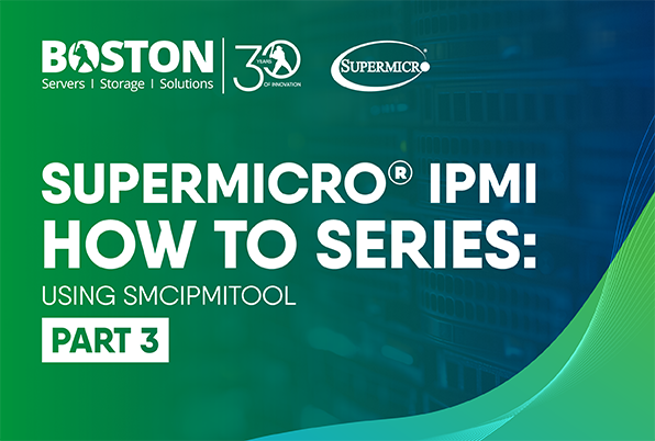 Part 3: Supermicro IPMI How to Series - Using SMCIPMITool